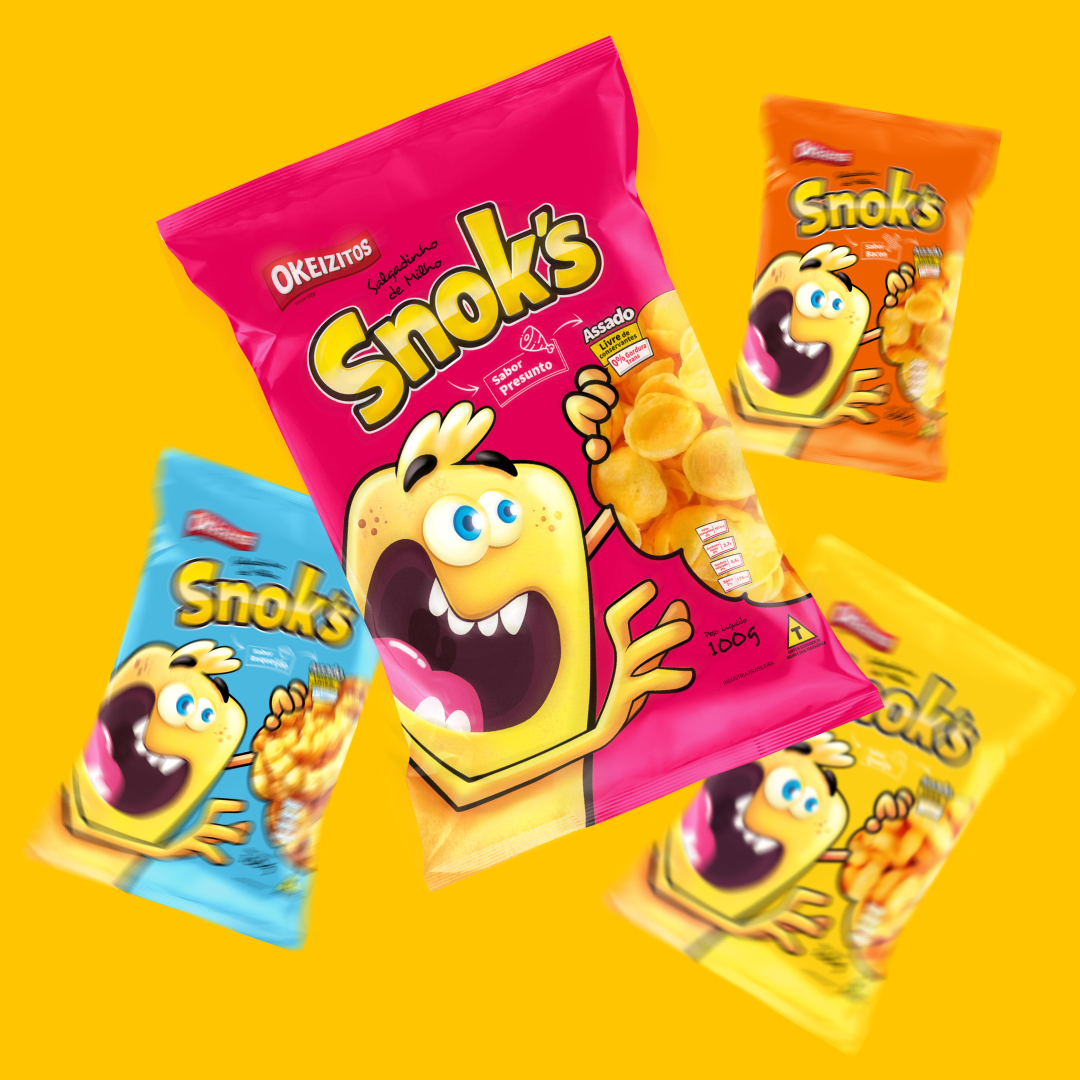 Snok's | Agência Jung | BRANDING, DESIGN, COMUNICAÇÃO, MÍDIAS SOCIAIS e WEB